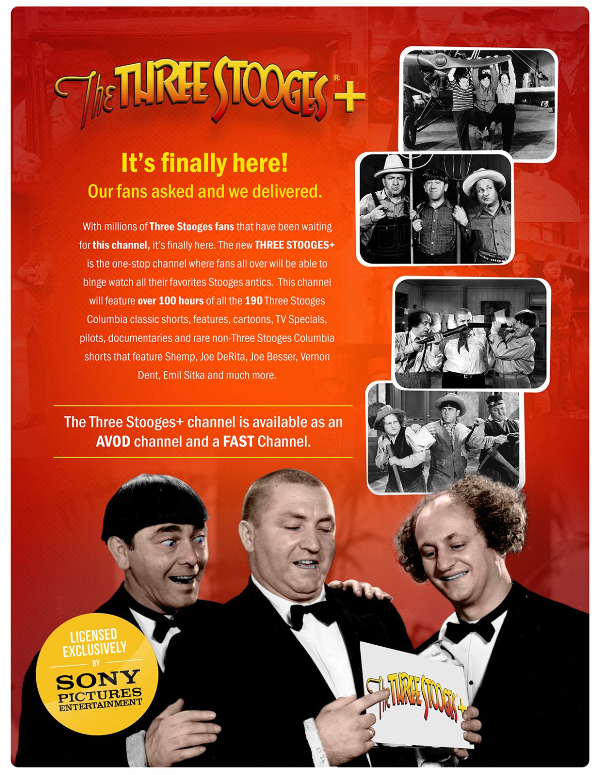 The Three Stooges+ - C3 Entertainment, Inc.