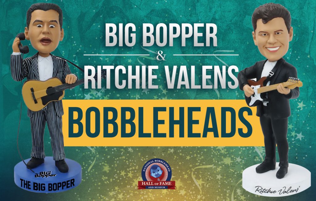 First Ritchie Valens and The Big Bopper Bobbleheads Unveiled - C3 ...
